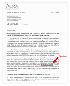 What is Register of Registrable Controllers (RORC)?